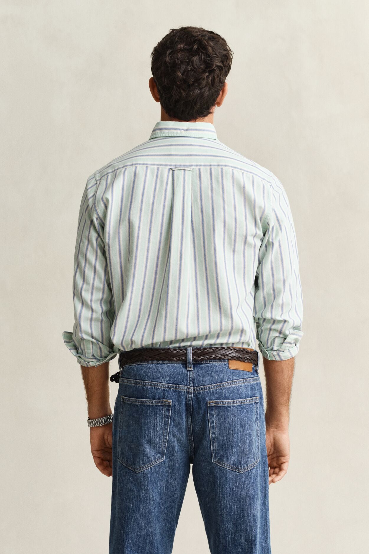 Regular Archive Oxford Stripe Shirt – Gant UAE