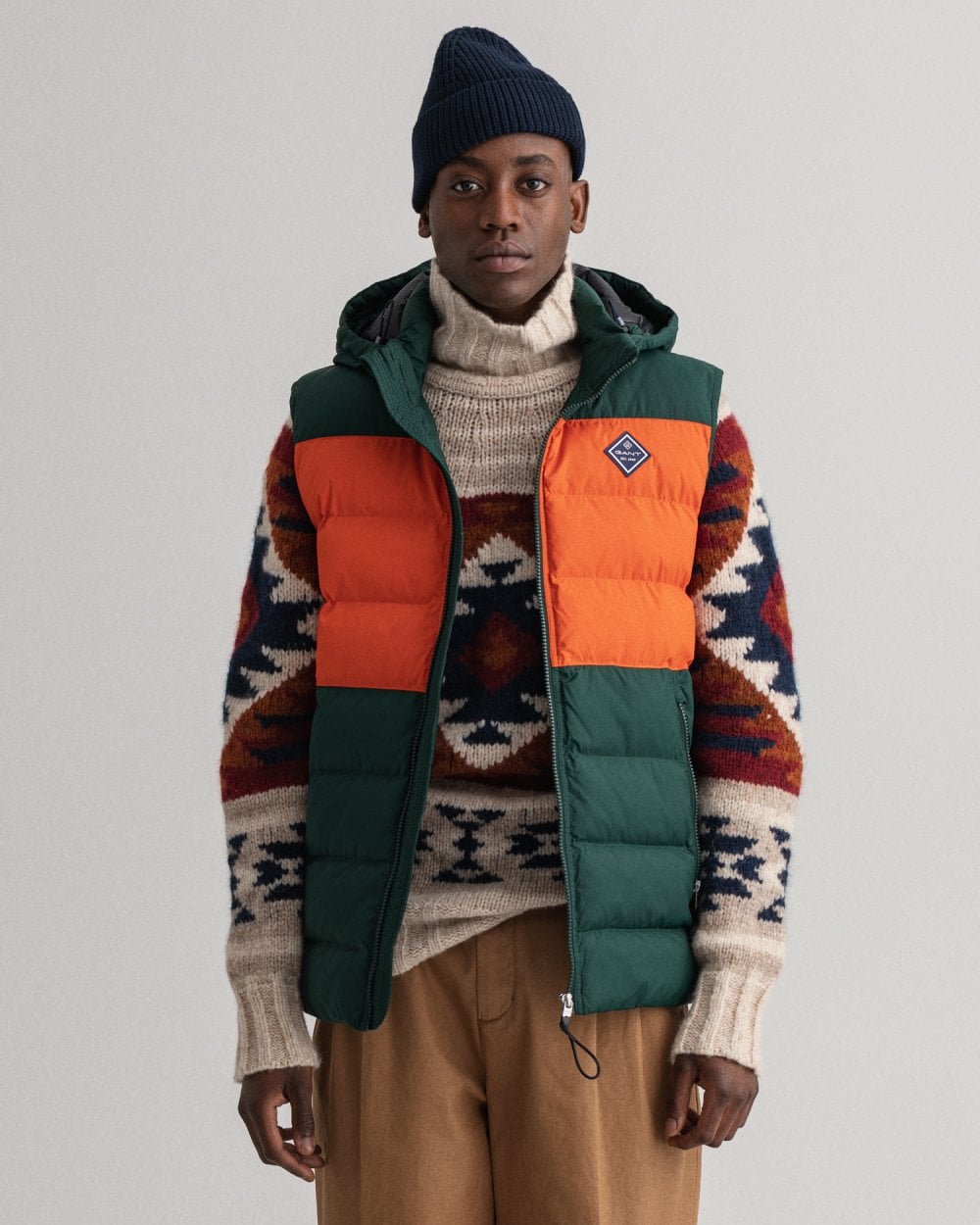 Gant Active Cloud Colorblocked Vest – Gant UAE